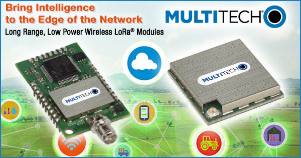WDL Distributes MultiTech Long-Range LoRa Modules