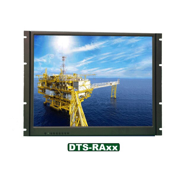 DIT DTS-RA20 High Performance Aluminum 8U Rack Mount Display with 20.1 ...