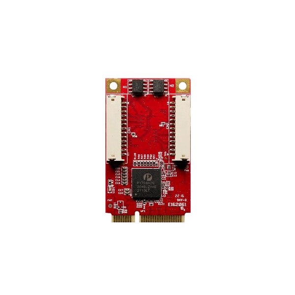 Innodisk EMPL-G2S2 mPCIe to Dual Isolated GbE LAN horizontal Module -40 ...