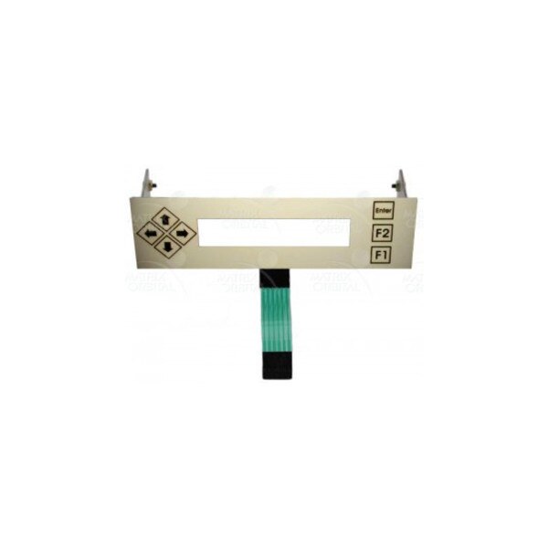 Matrix Orbital Mounting Bracket with Beige 7 button keypad