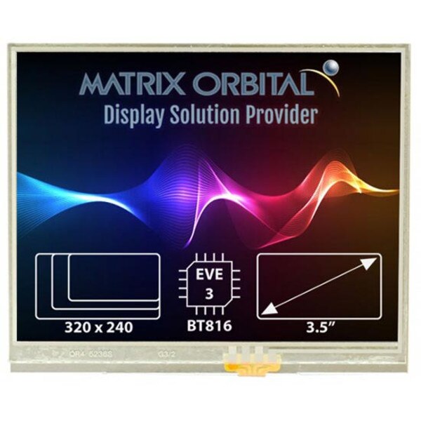 Matrix Orbital EVE3-35G-BLM-TPC-F32 | WDL Systems
