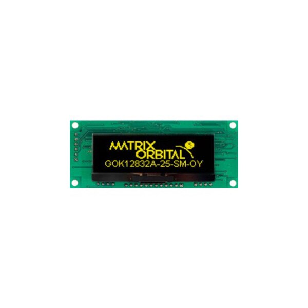 Matrix Orbital 128x32 Graphic OLED Display with 25-Key Input, 5-15 ...