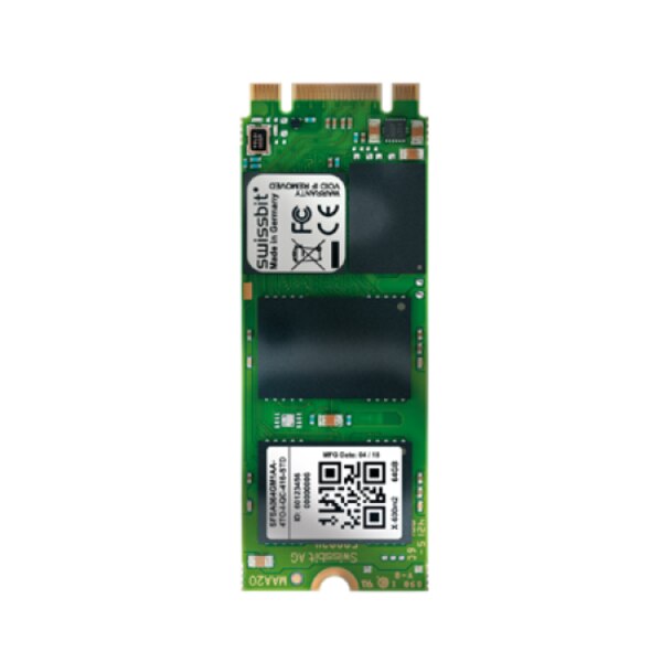 Swissbit x-60m2 (2280) 960GB M.2 SATA SSD MLC 0C to +70C